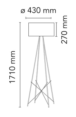 Flos Ray F2 Stehleuchte | günstig kaufen bei designtolike.de