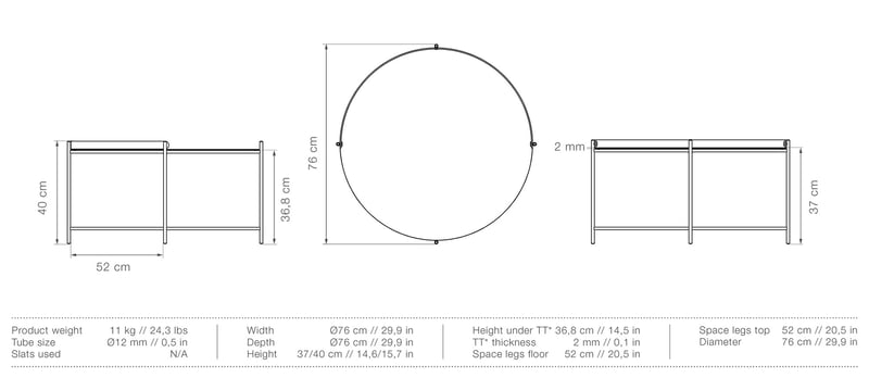 Houe Edge Beistelltisch | günstig kaufen bei designtolike.de